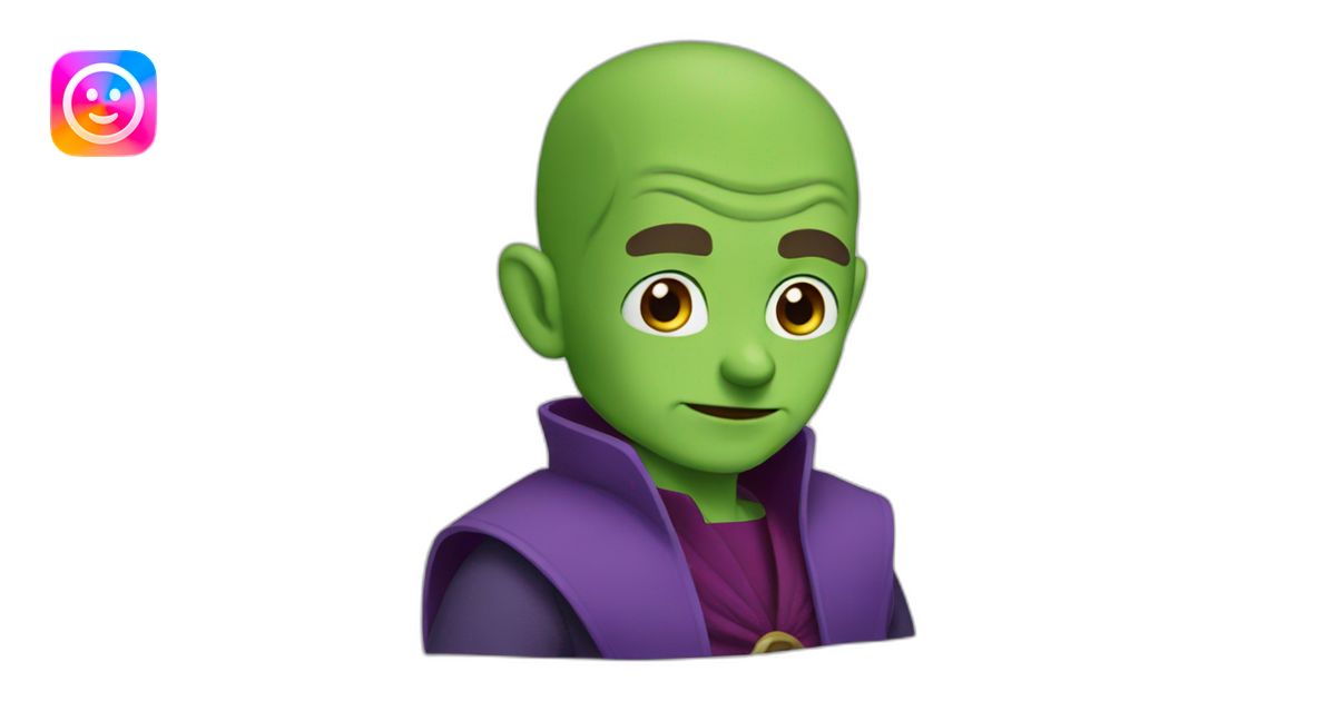 Piccolo emoji | AI Emoji Generator