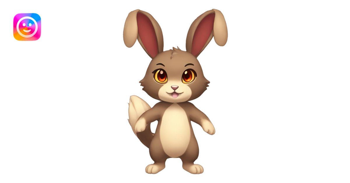 Cute, Chibi, Kemono-style, Anthro, Fur-Sona, Dark-Brown, Normal-type ...