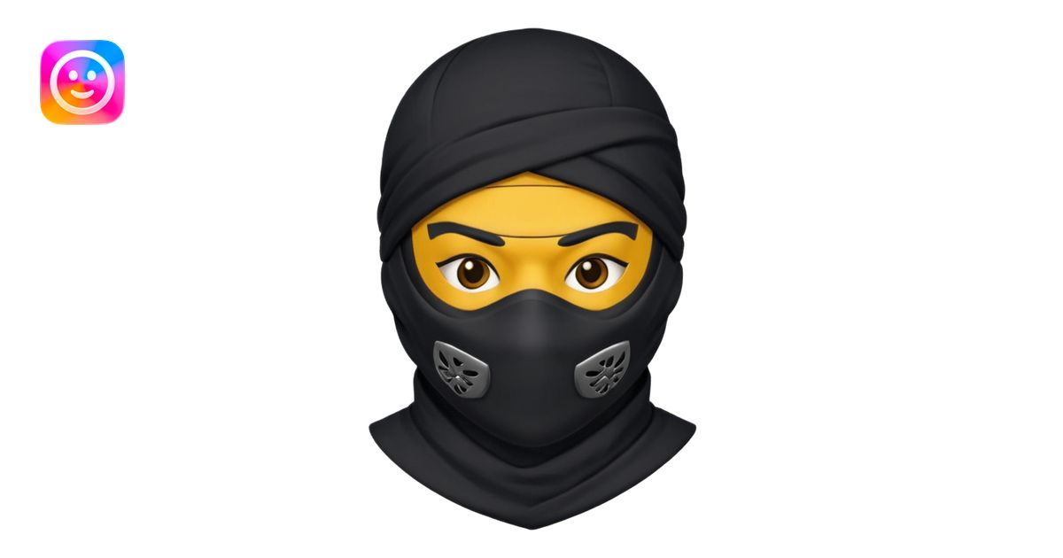 ninja masked character emoji | AI Emoji Generator