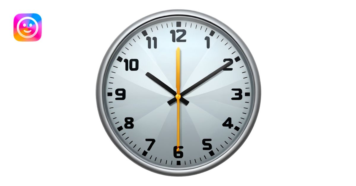 fast moving clock emoji | AI Emoji Generator