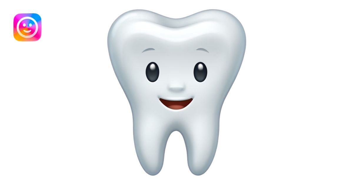 realistic tooth emoji | AI Emoji Generator