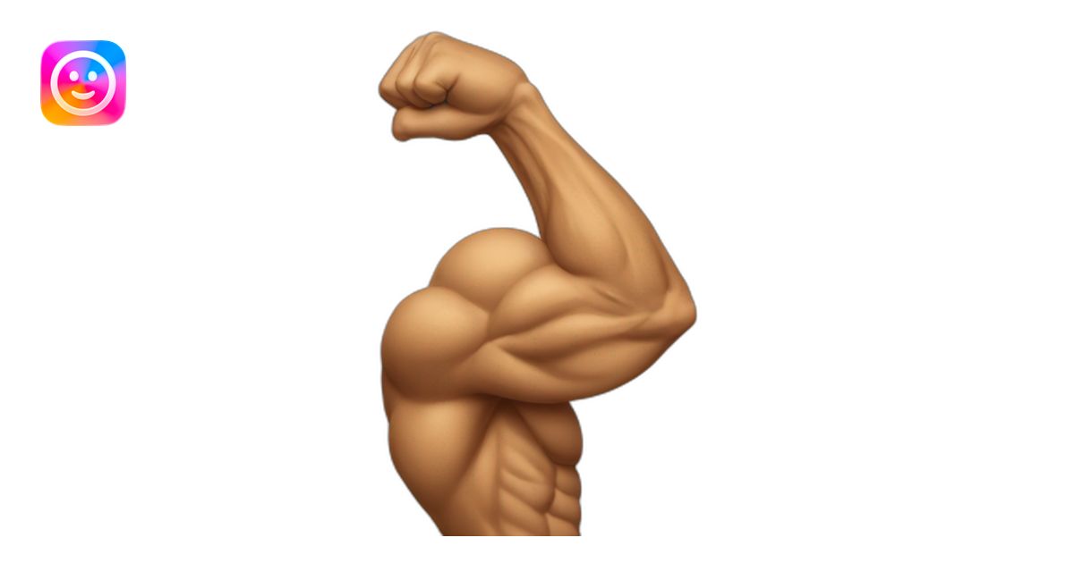 Triceps emoji | AI Emoji Generator