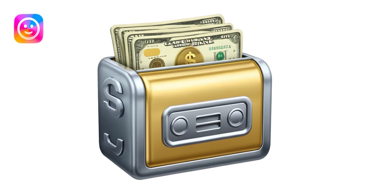 cash drag bank emoji | AI Emoji Generator