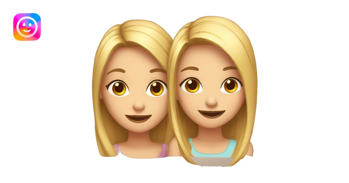 besties emoji | AI Emoji Generator