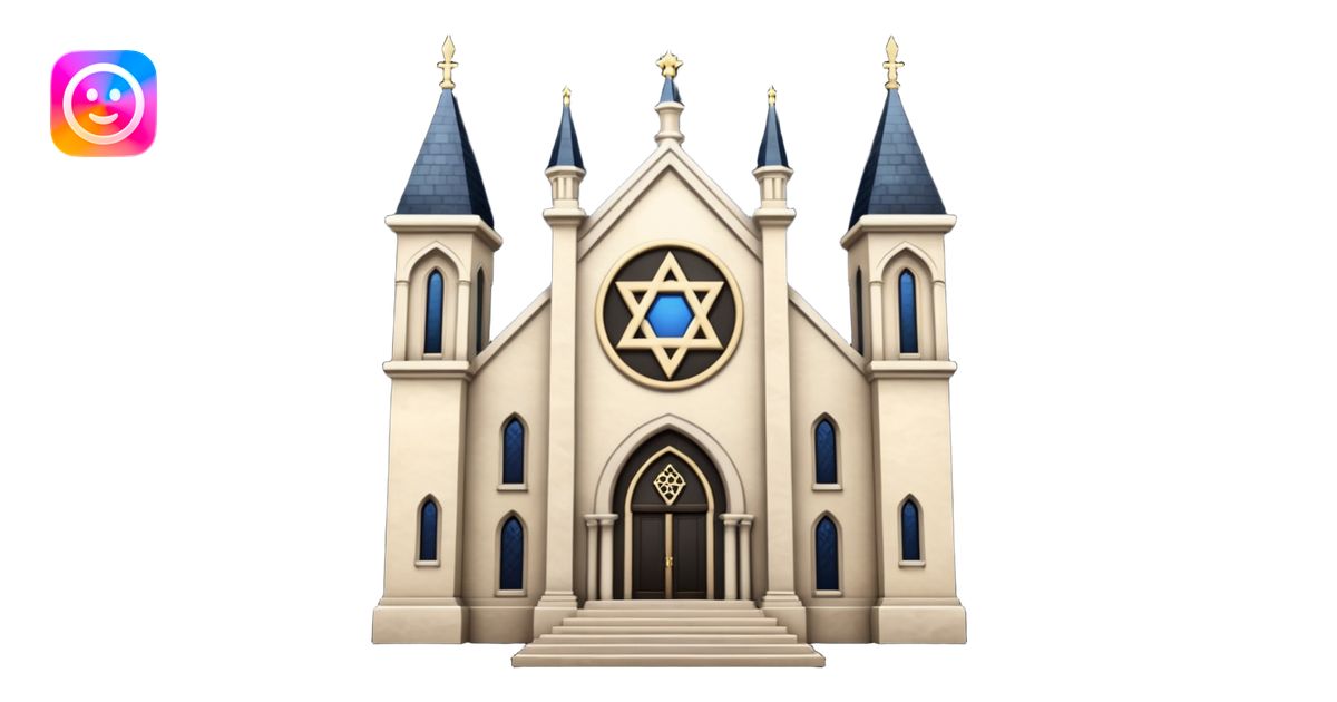 jewish synagogue dark aesthetic gothic architecture emoji | AI Emoji ...