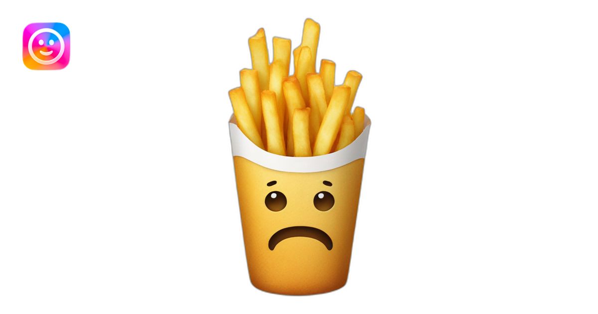 frieten emoji | AI Emoji Generator