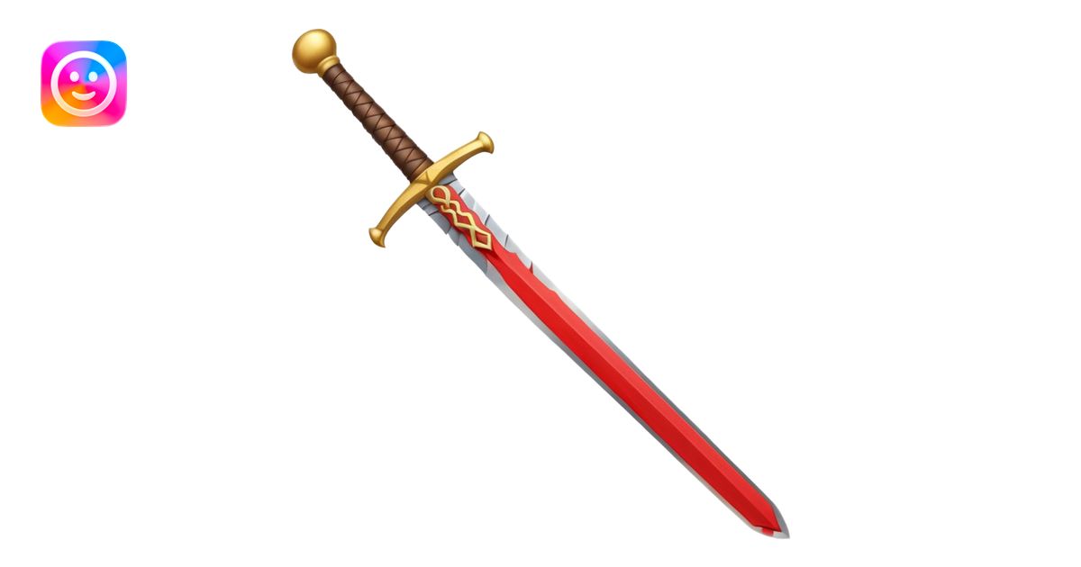 wooden sword emoji | AI Emoji Generator