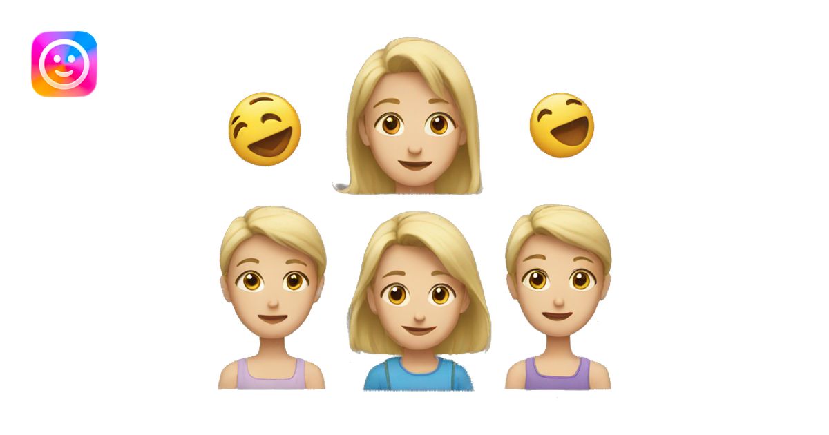 three emojis emoji | AI Emoji Generator
