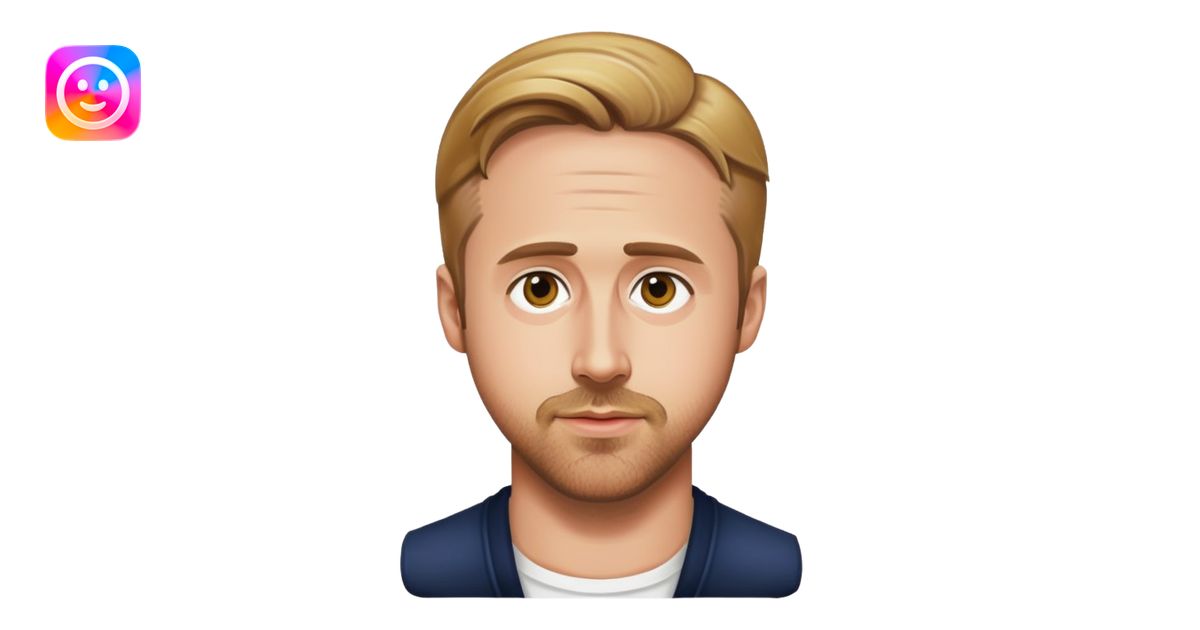 Ryan Gosling Gig Chad emoji | AI Emoji Generator