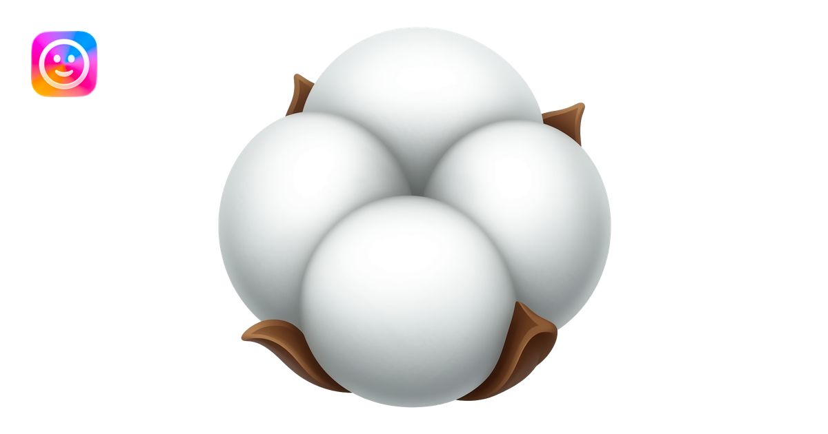 algodón emoji | AI Emoji Generator