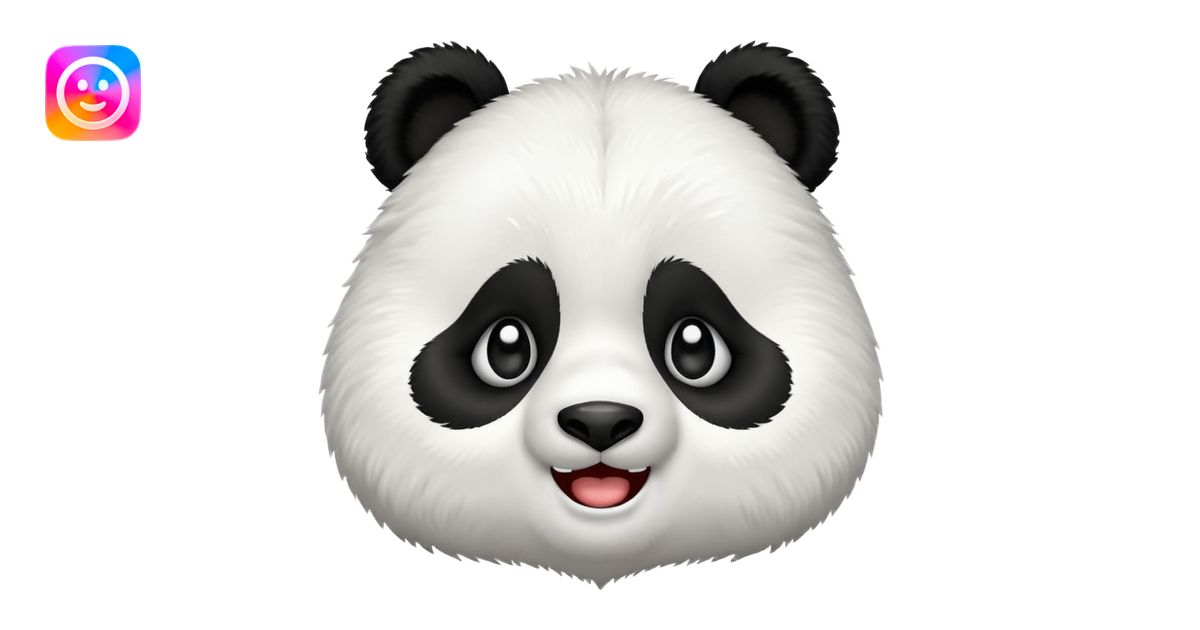 panda crying laughing tears emoji | AI Emoji Generator