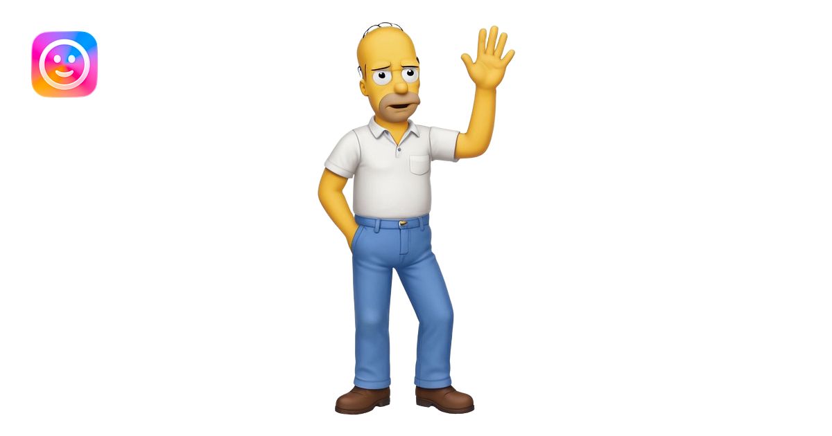 the simpsons, Different every character, only one at a time. emoji | AI ...