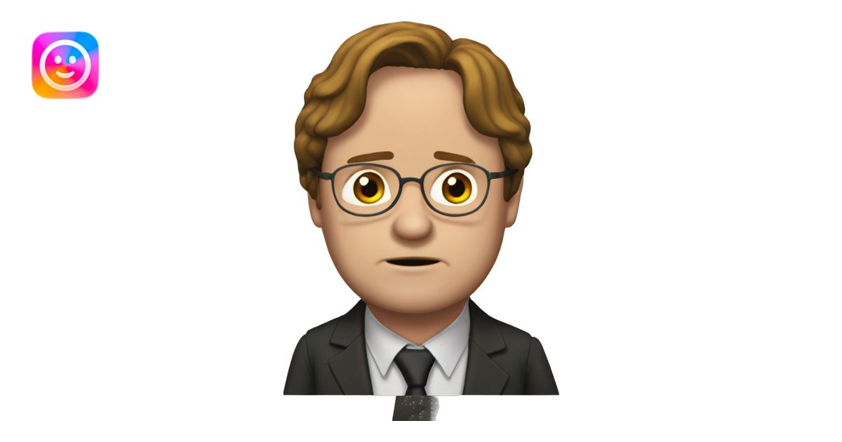 Dwight schrute emoji | AI Emoji Generator