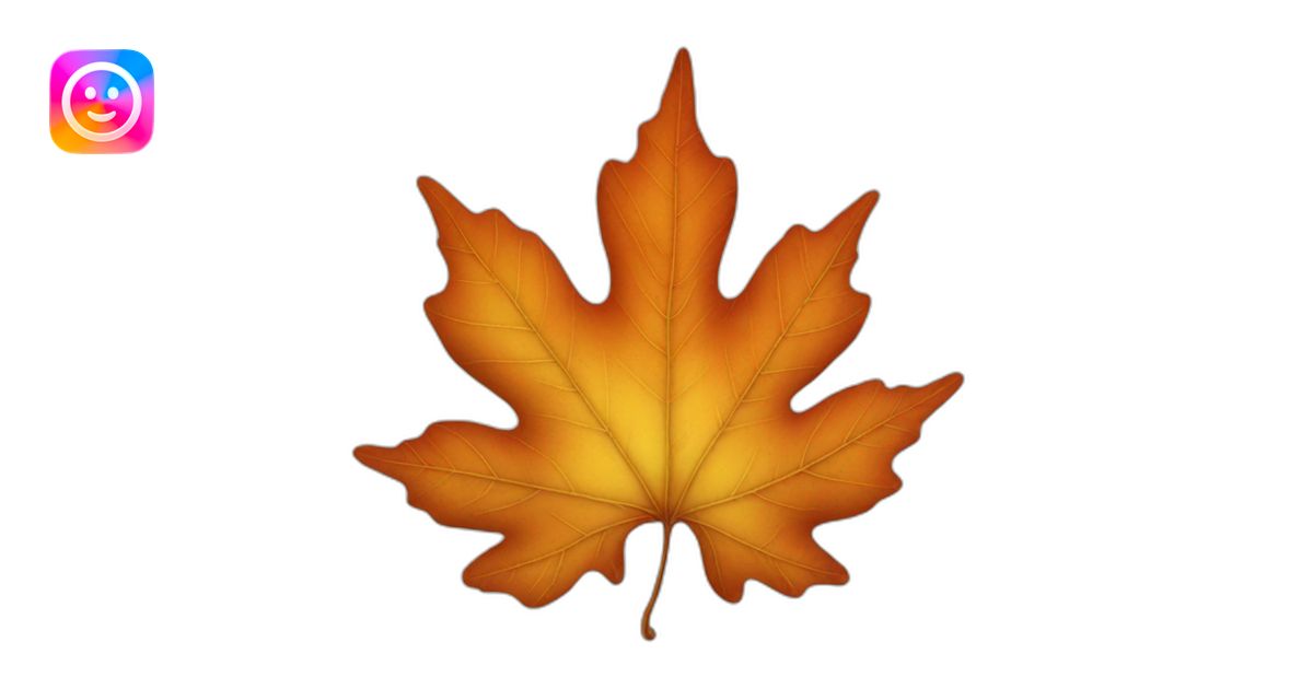 autumn leaf emoji | AI Emoji Generator