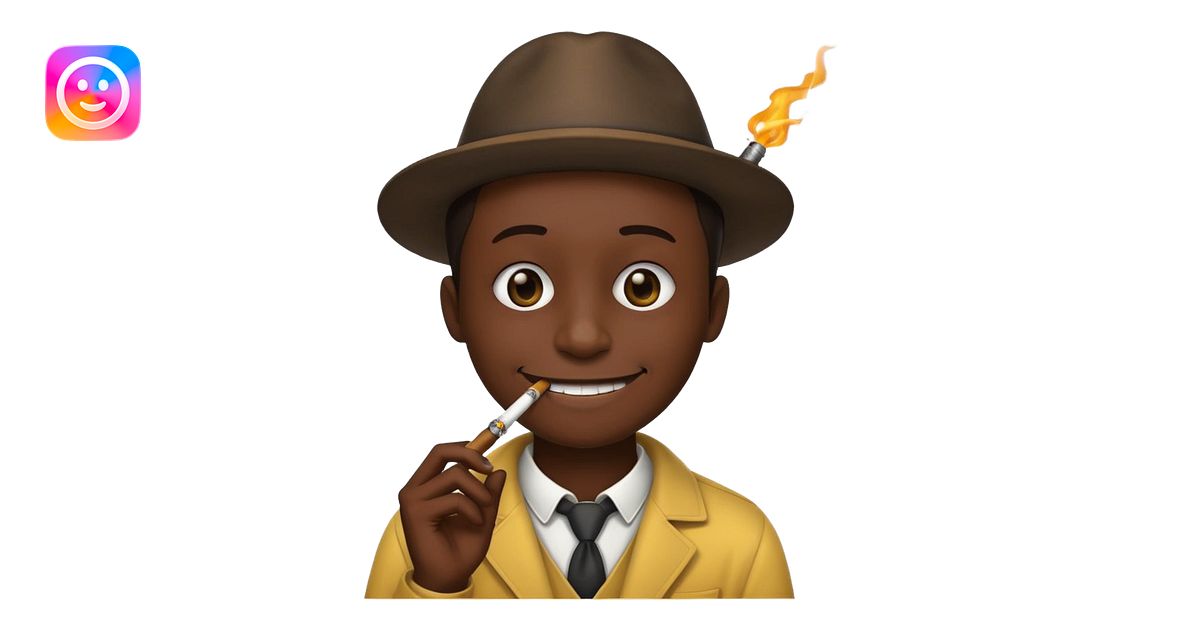 Emoji smoking crack pipe emoji | AI Emoji Generator
