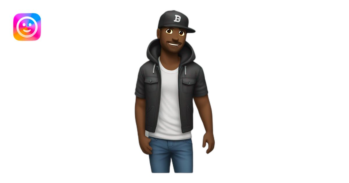 Hip emoji | AI Emoji Generator