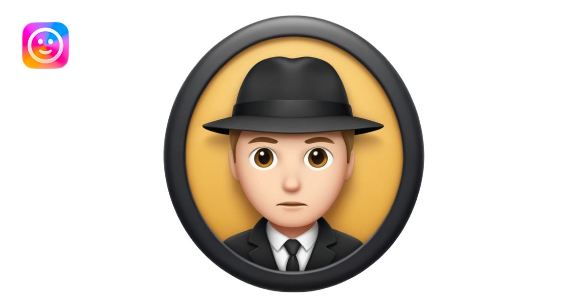 Spy Looking Through A Keyhole emoji | AI Emoji Generator