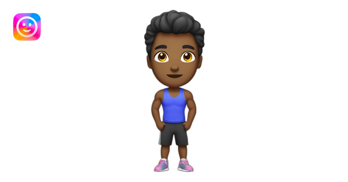 Gym Trainer emoji | AI Emoji Generator