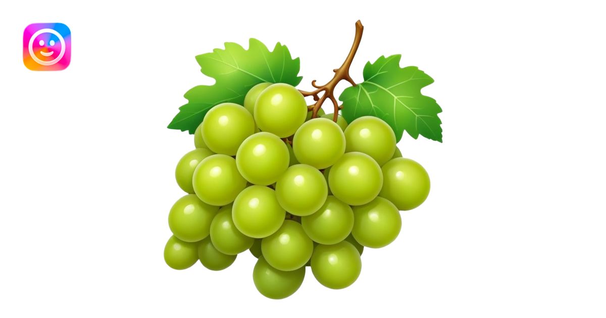 Grape emoji | AI Emoji Generator