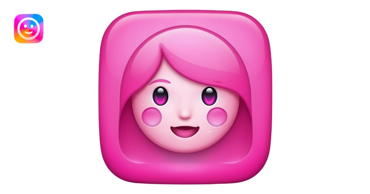 pink internet emoji | AI Emoji Generator
