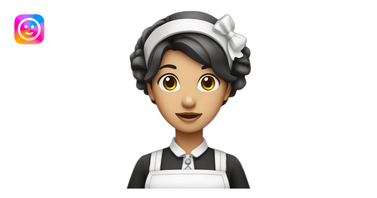 Maid emoji | AI Emoji Generator