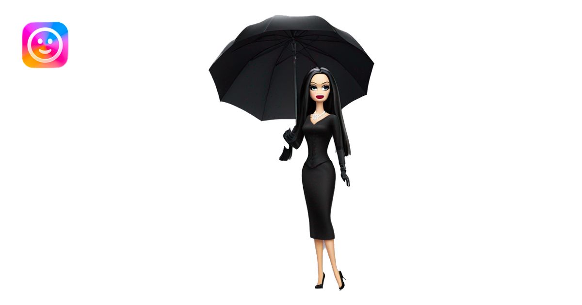 Stunning in the Spotlight Barbie, teen Morticia Addams,showing off ...