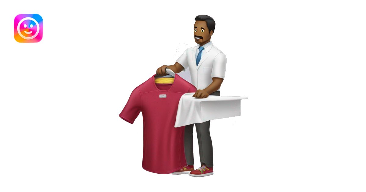 ironman ironing clothes emoji | AI Emoji Generator