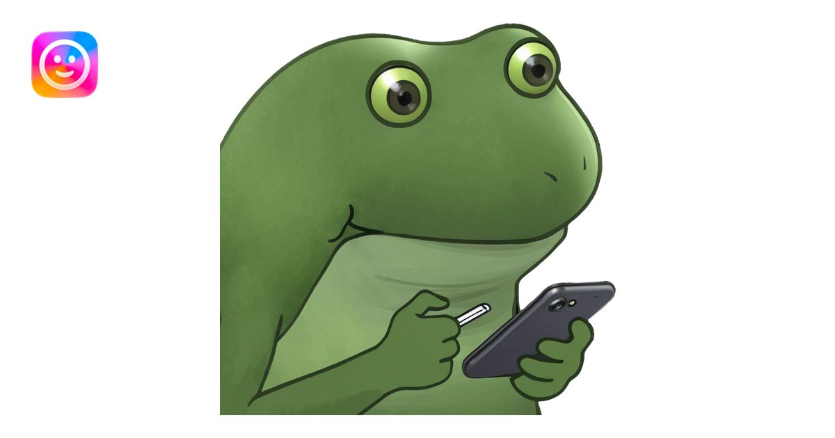 scrolling on phone meme | AI Emoji Generator