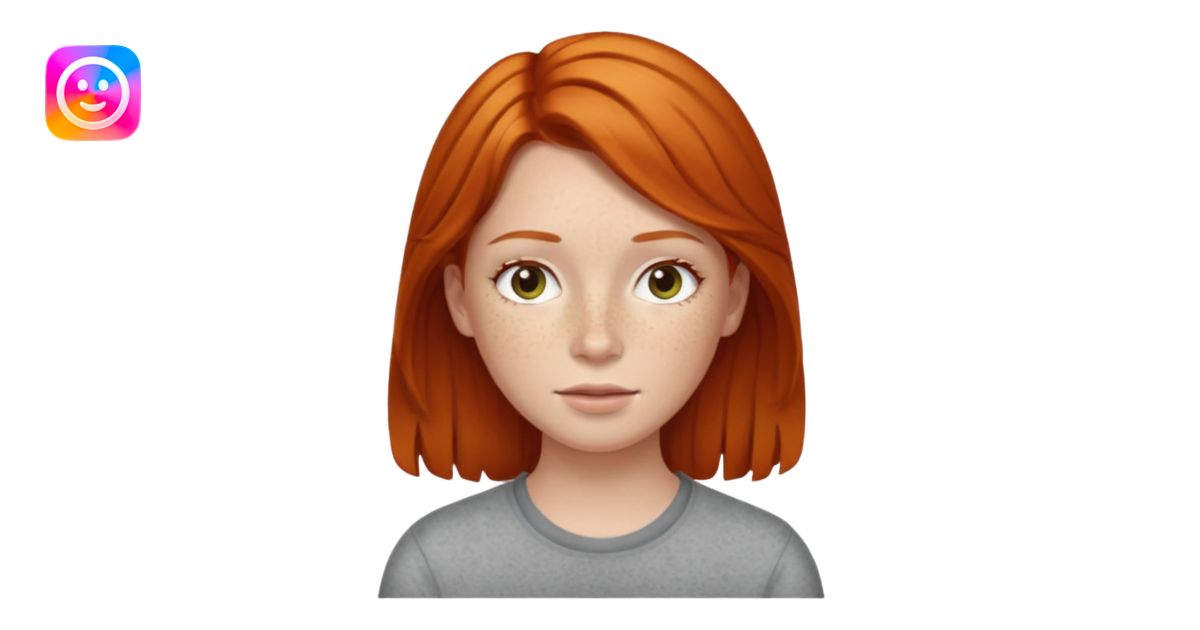 ginger hair emoji | AI Emoji Generator