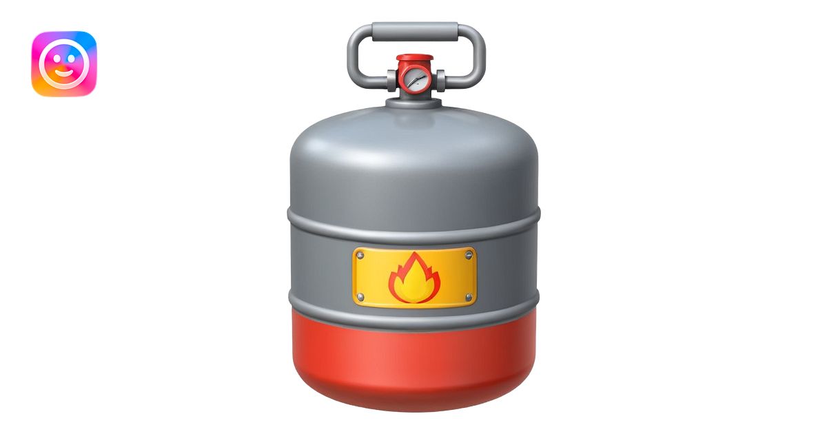 LPG cylinder emoji | AI Emoji Generator