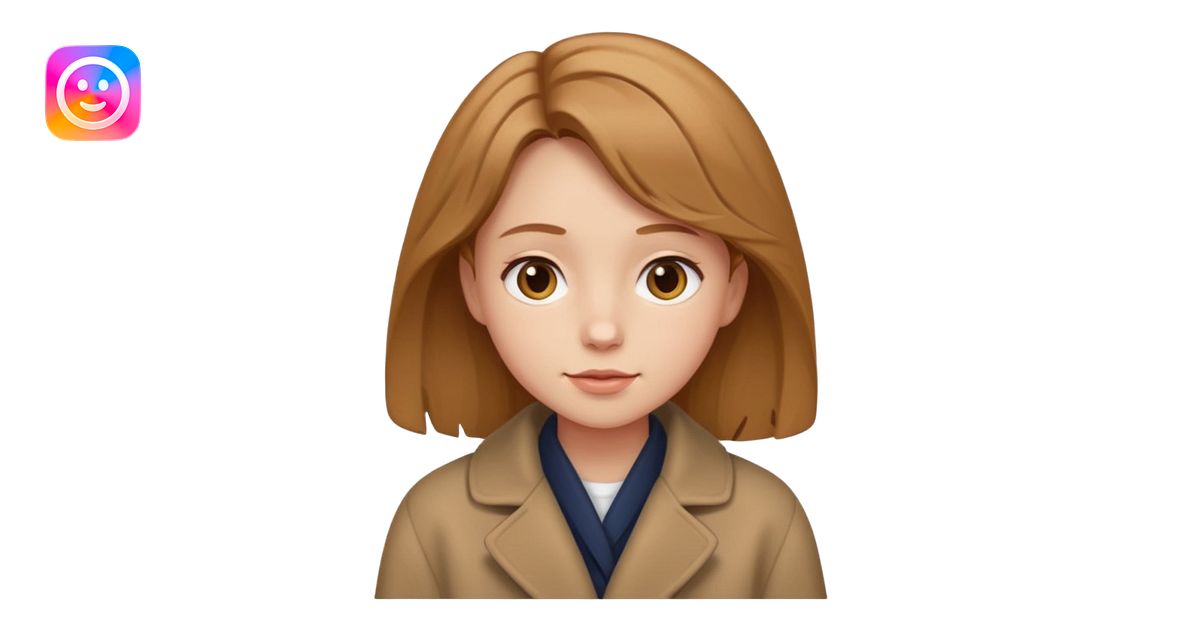 Sweet Loose coat emoji | AI Emoji Generator