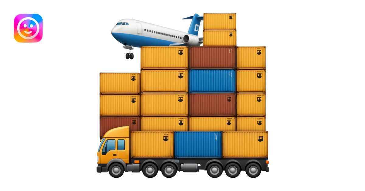 AI international logistics emoji | AI Emoji Generator