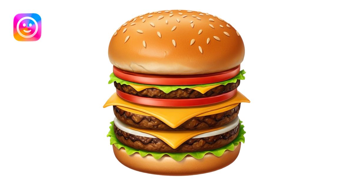 burger patty emoji | AI Emoji Generator