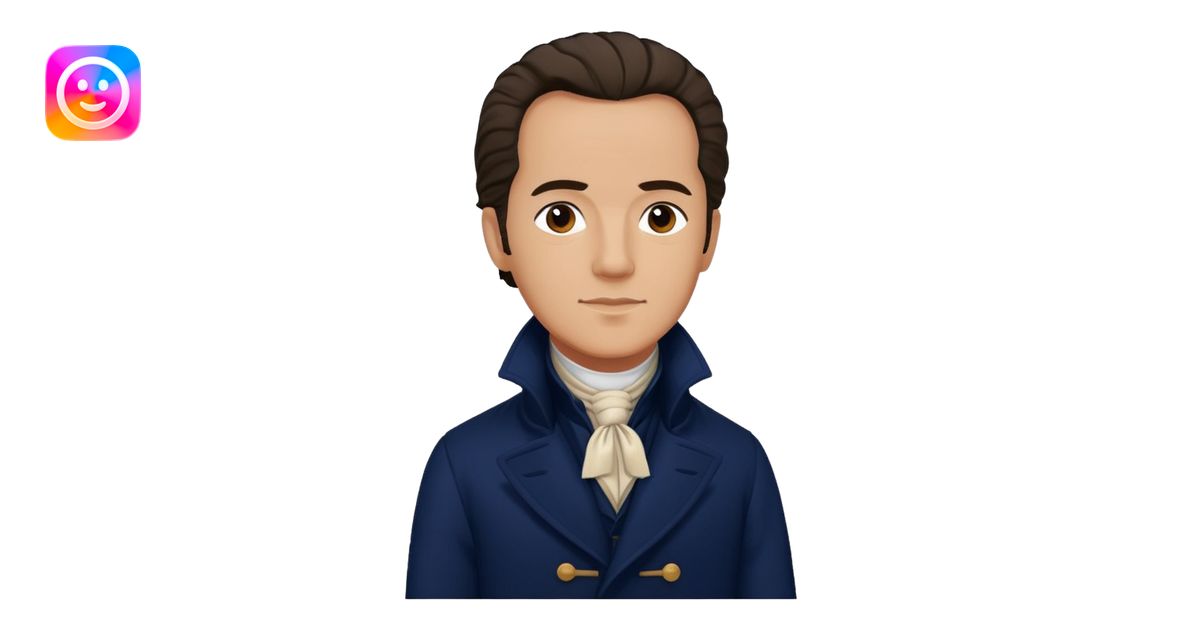 Alexander Hamilton Lin Manuel Miranda emoji | AI Emoji Generator