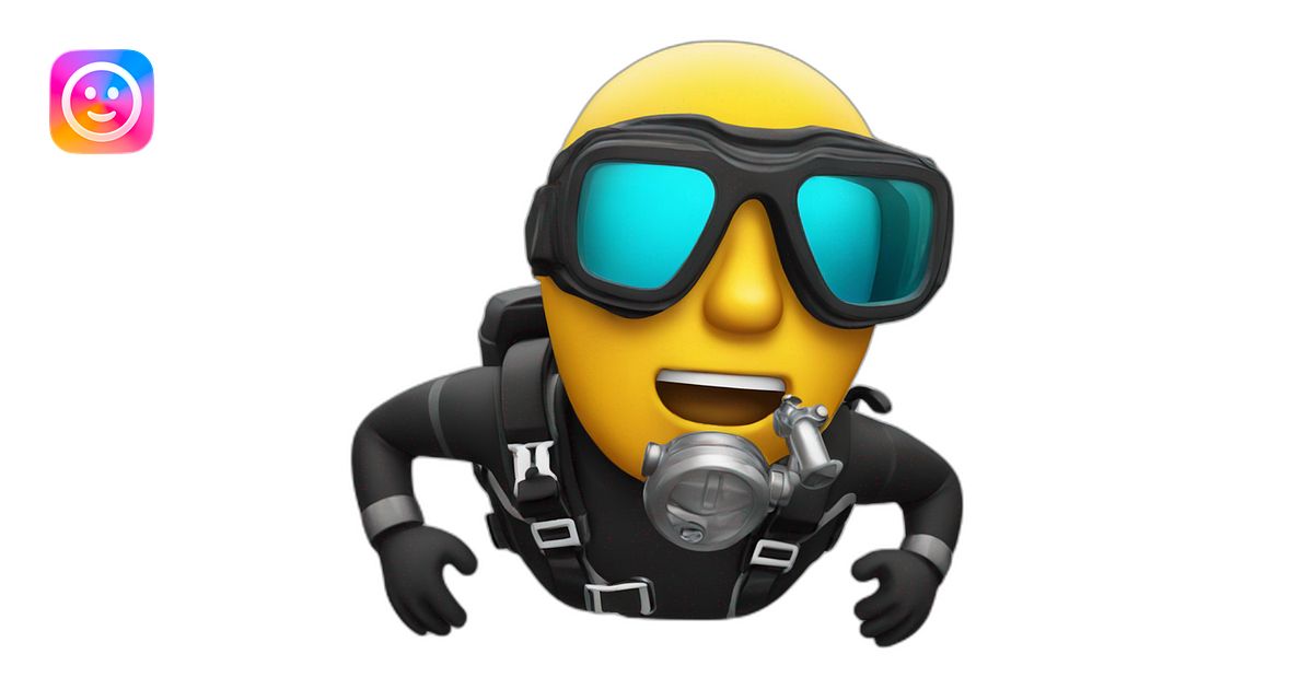 diving-scuba-diver emoji | AI Emoji Generator