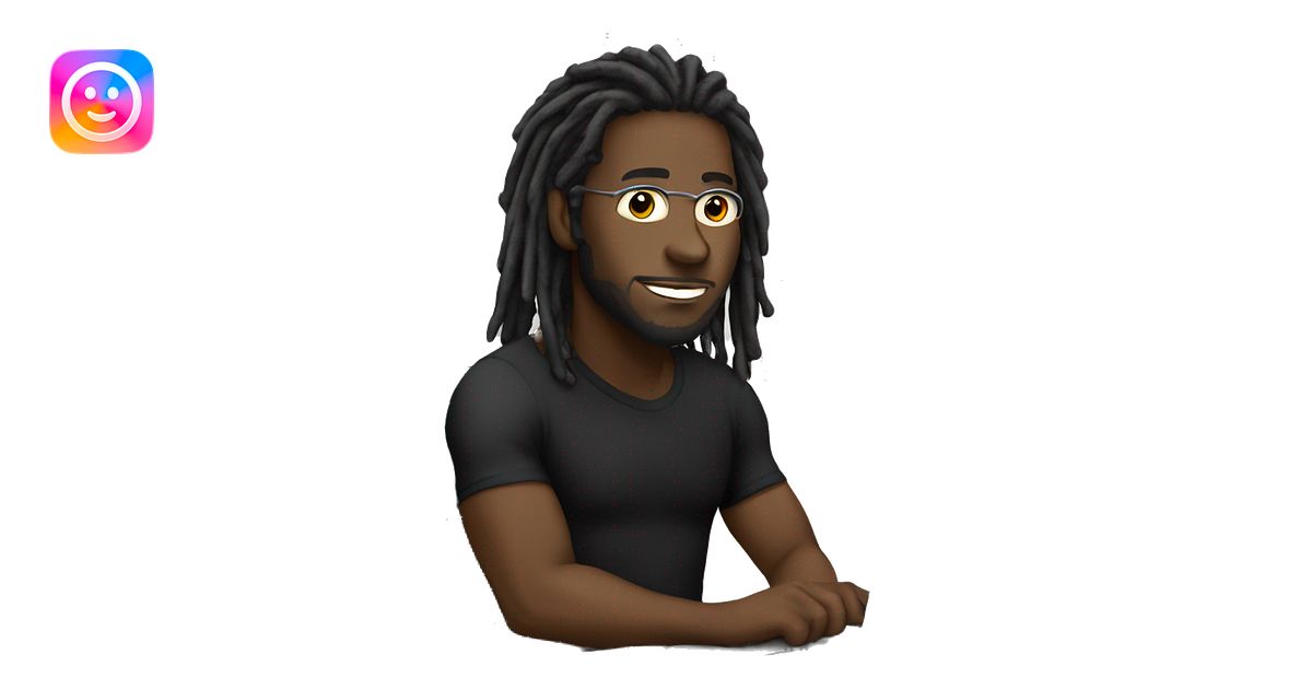 Black-guy-with-dreads-wearing-black-trackstuit-sitting-down-on-chair ...