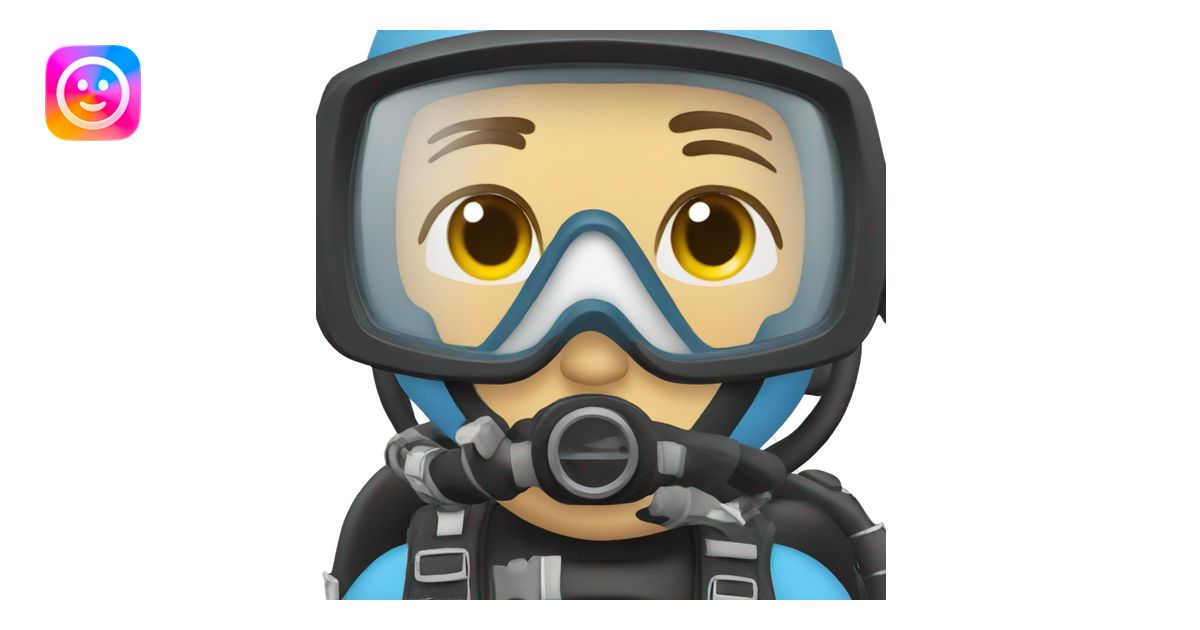 Scuba diving emoji | AI Emoji Generator