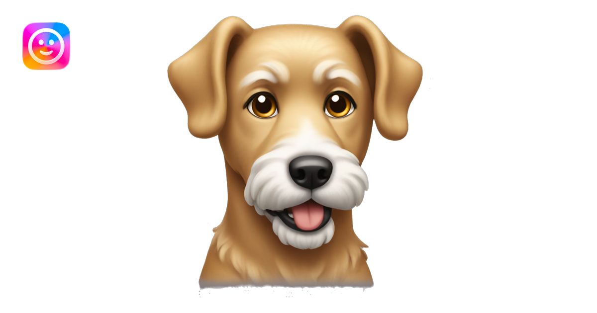 perro caniche emoji | AI Emoji Generator