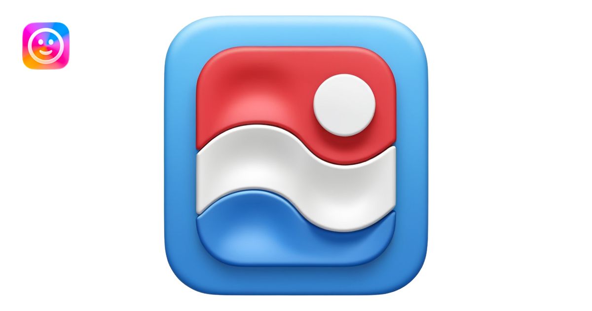Create a modern, clean vector illustration of the Deezer app icon ...