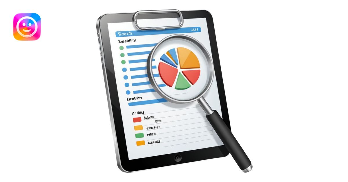 Checking and auditing estimate documents with search icon and ...