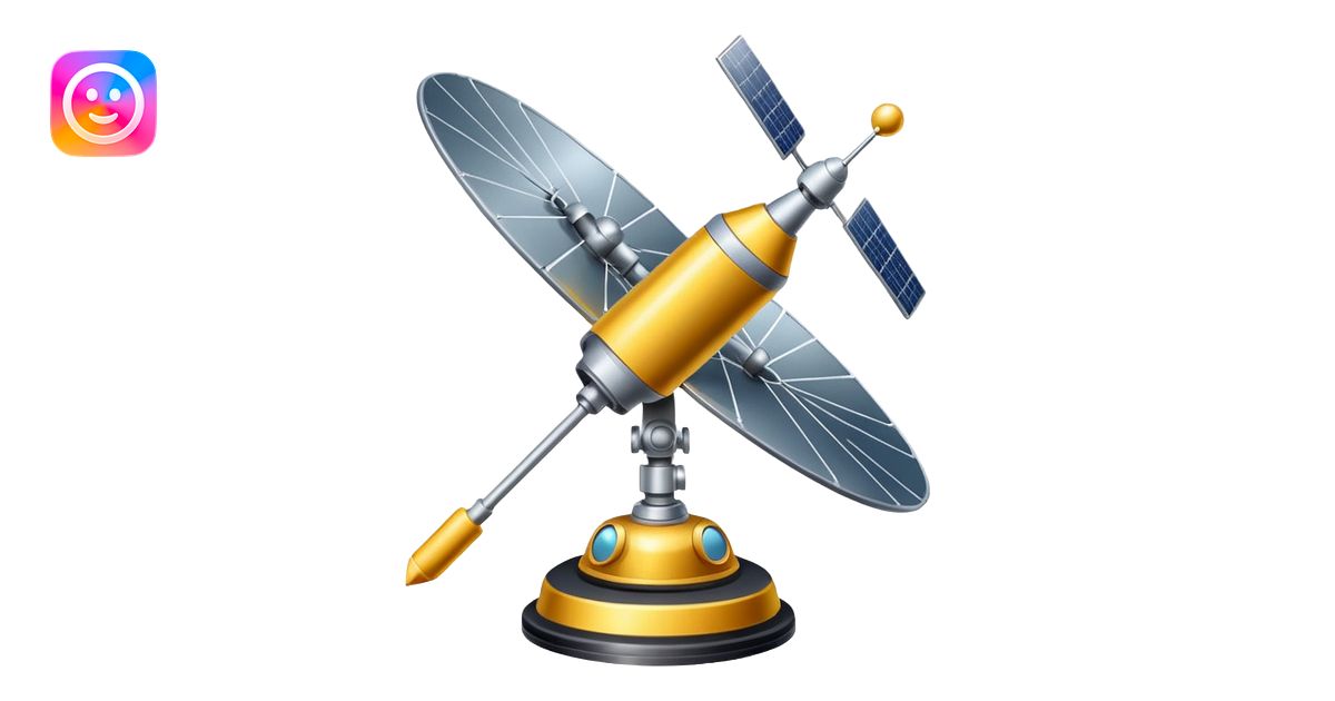 GPS-satellite system emoji | AI Emoji Generator