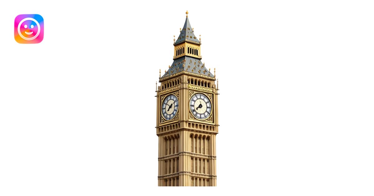 Big Ben emoji | AI Emoji Generator