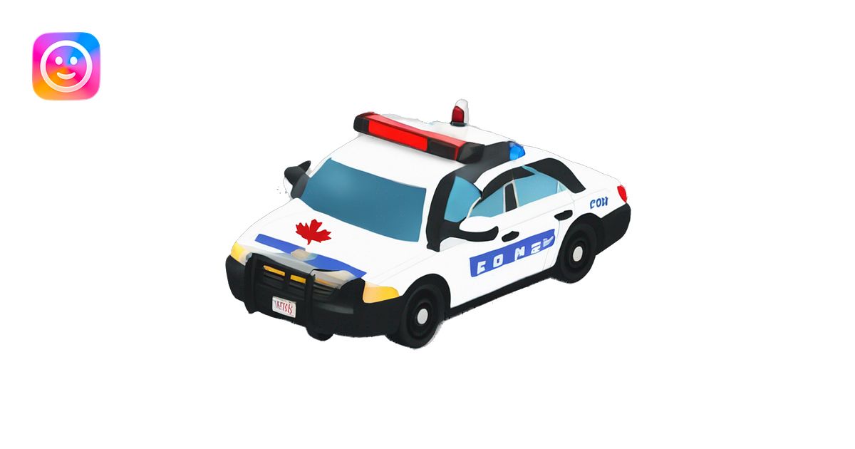 cn tower with cop cars and police crime below emoji | AI Emoji Generator