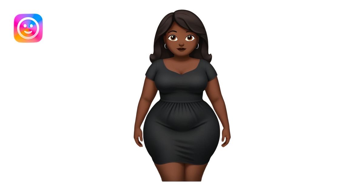 Femme grosse fesse écarter emoji | AI Emoji Generator