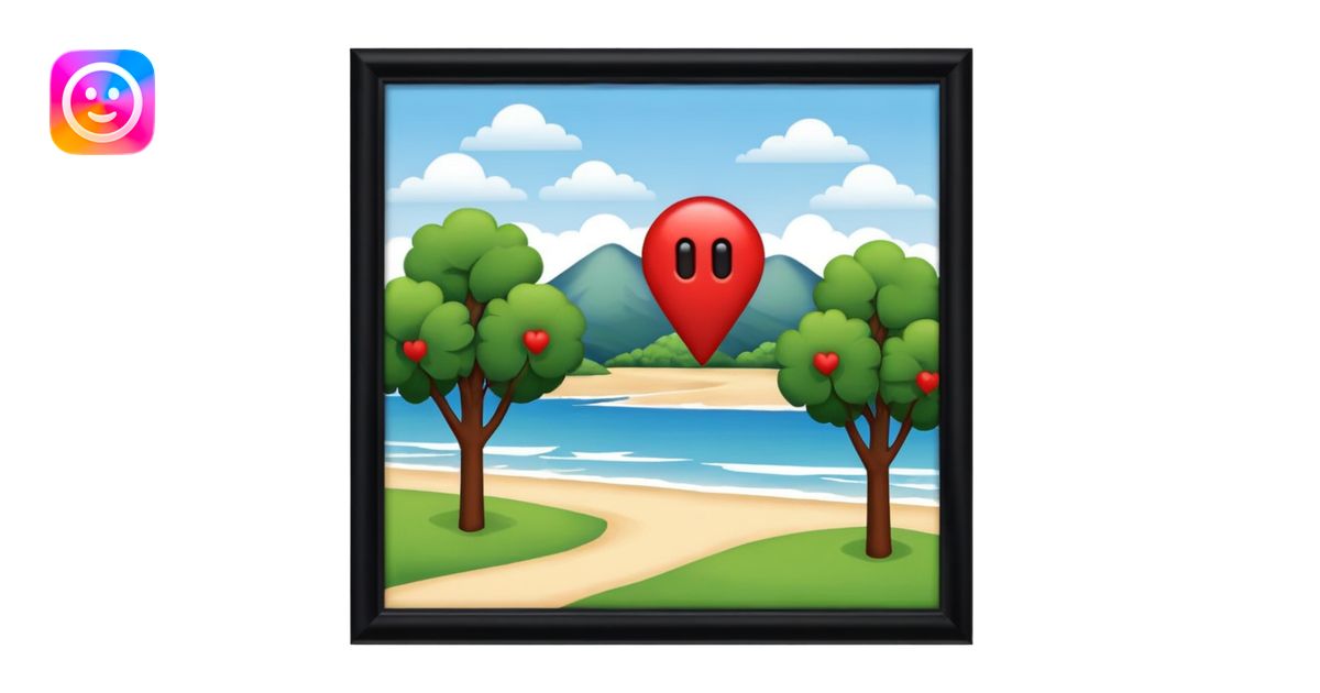 ubicacion roja emoji | AI Emoji Generator