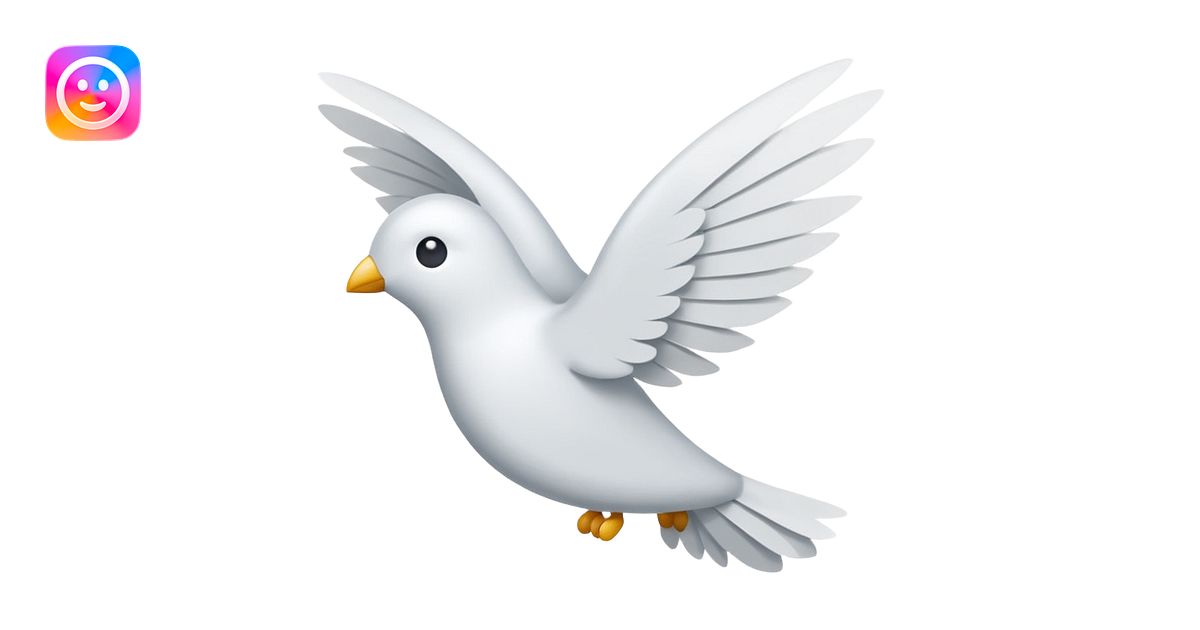 Flying Paper emoji | AI Emoji Generator