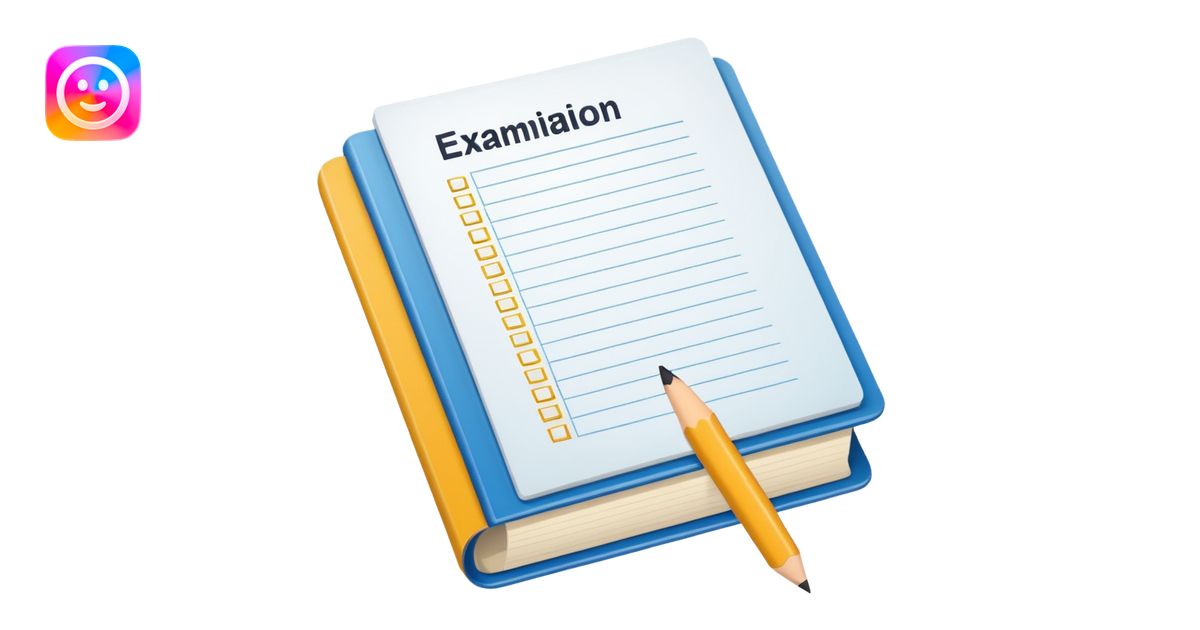Examination finding audit emoji | AI Emoji Generator
