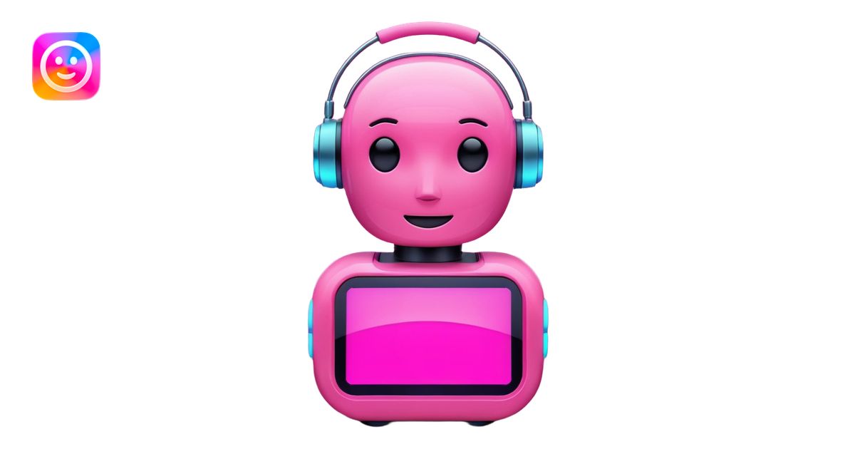 pink chat gpt ai emoji | AI Emoji Generator