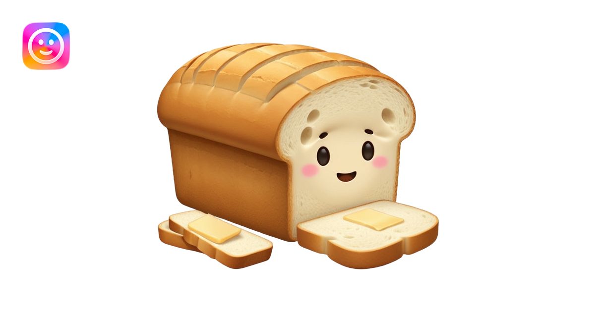 just a sliced bread load simple with cut bread slices on ground remove ...