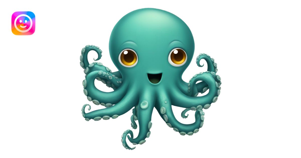 Octopus emoji | AI Emoji Generator